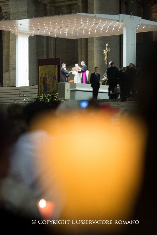 Veillée de prière en préparation du Synode sur la famille (4 octobre ...