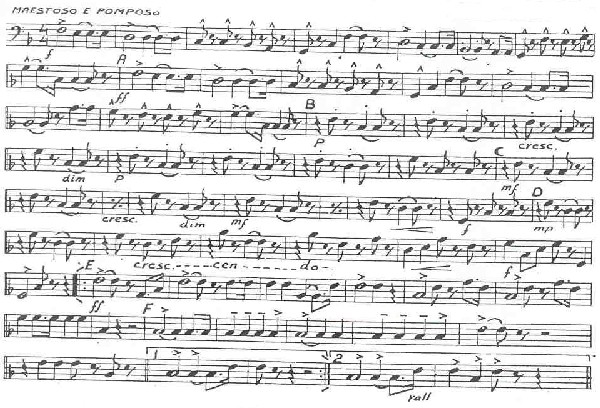 Partitura per 2° Tuba