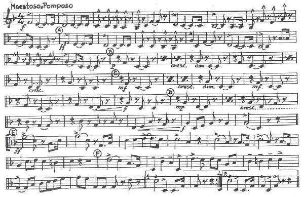 Partitura per 1° Tuba